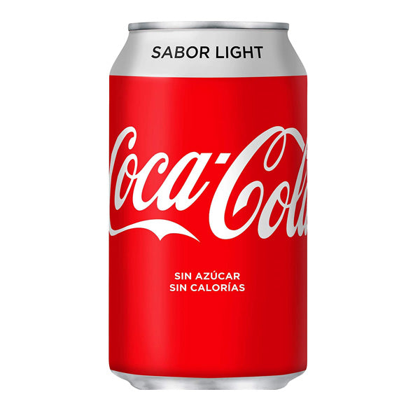 COCA COLA LIGHT EN LATA 350 ML - DivinoPecado.cl
